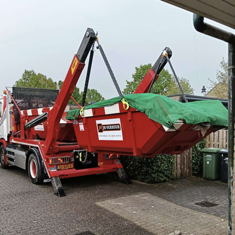 Home | Afvalcontainer huren | JH-Verhuur